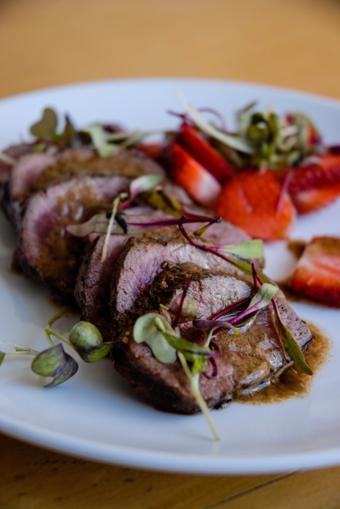 Springbok Loin with Mustard Sauce – South Africa