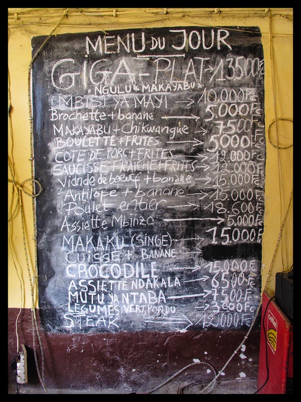 Where to eat in Kinshasa, Democratic Republic of Congo?